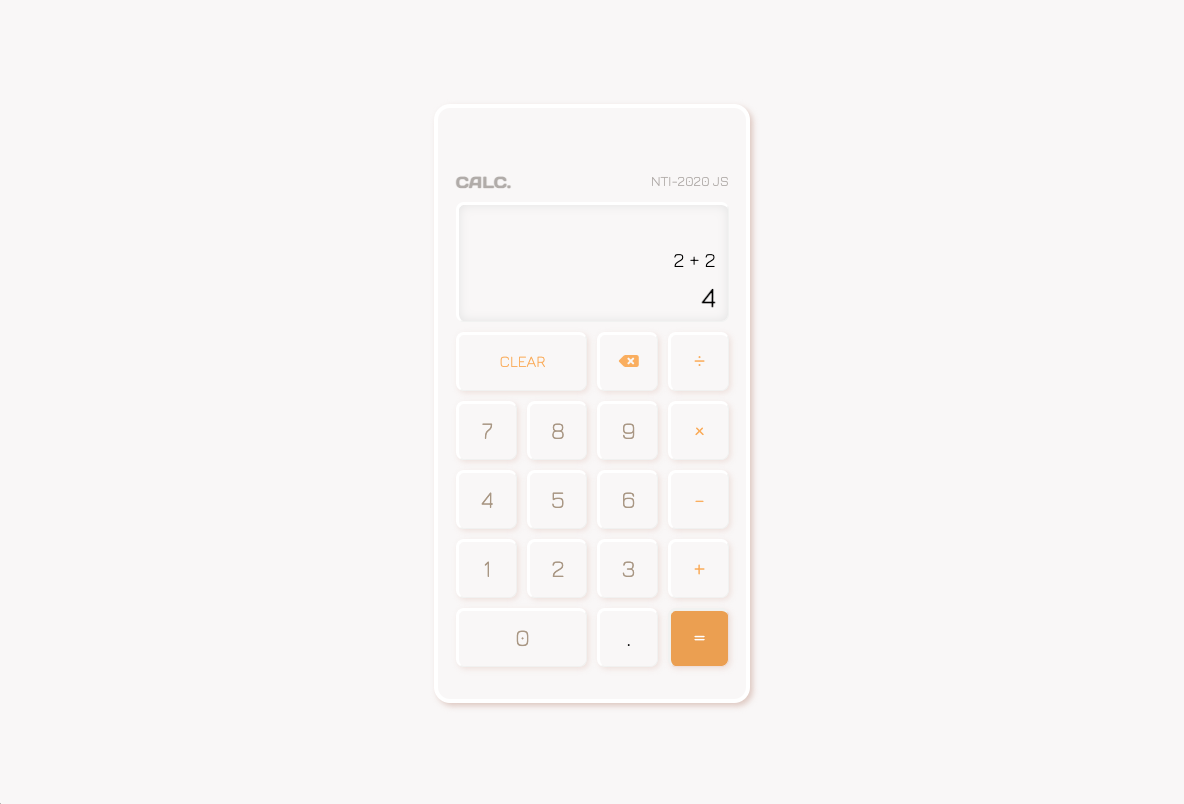 GitHub - louvang/calculator: A simple calculator app made with JavaScript